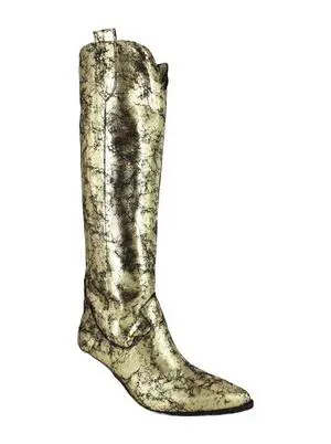 ZIGI Valezka Knee-high Boot - Gold