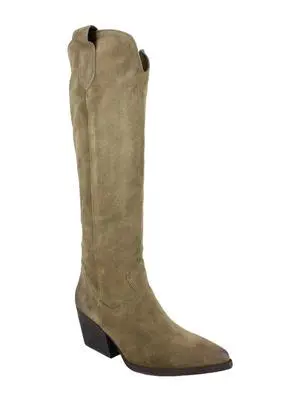 ZIGI Valezka Knee-high Boot - Taupe Suede