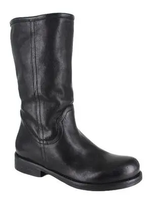 ZIGI Fiona Mid-Calf Boots Black Leather