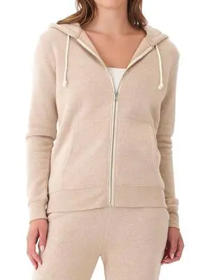 THREADS 4 THOUGHT Threads 4 Thought Full Zip Hooded Jacket Chai