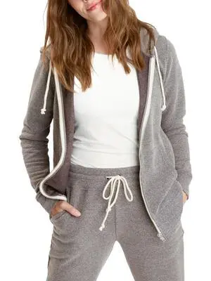THREADS 4 THOUGHT Threads 4 Thought Full Zip Hooded Jacket Heather Grey