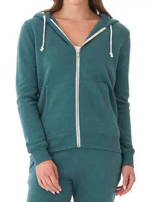 THREADS 4 THOUGHT Threads 4 Thought Full Zip Hooded Jacket Watercress