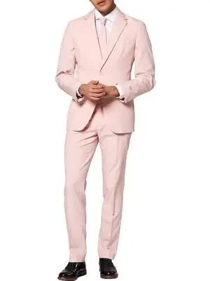 OPPOSUITS Blush Slim Fit Two-piece Suit & Tie Set At Nordstrom