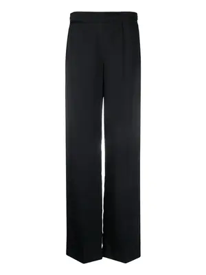 JIL SANDER High-waisted Straight-leg Trousers - Blue