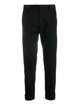 LOW BRAND Low-rise Cropped Tailored Trousers