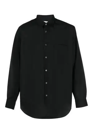 Comme Des Garçons Classic Button-up Shirt - Black