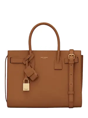 Saint Laurent Saint Laurent Sac De Jour Baby Top Handle Bag Brick