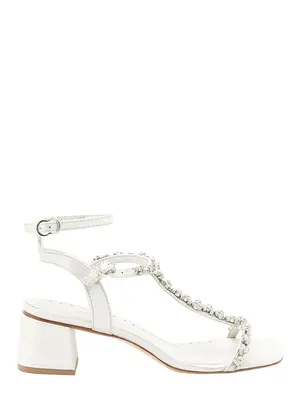 STUDIO CHOFAKIAN Sarah Chofakian Lumiere Crystal-Embellished Sandals