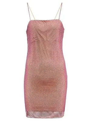 Stella McCartney Crystal-embellished Mini Dress - Pink