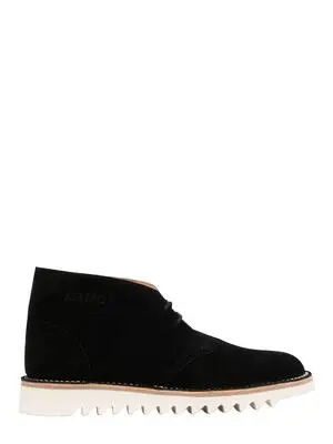 Kenzo Wave Lace-up Ankle Boots - Black