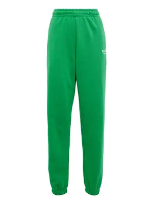 ROTATE BY BIRGER CHRISTENSEN Mimi Organic Cotton Sweatpants - Green