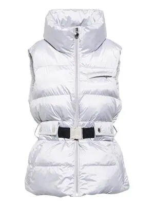 JETSET Jet Set Clara Glam Puffer Vest Silver