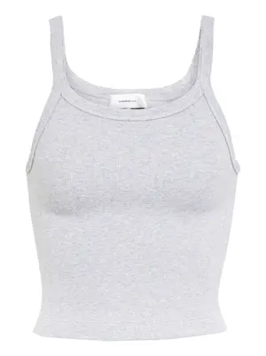 Wardrobe.NYC X Hailey Bieber Cotton-blend Tank Top - Grey