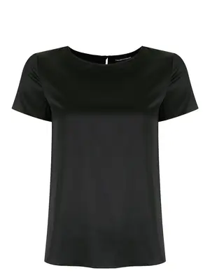 Emporio Armani Silk Blouse - Black