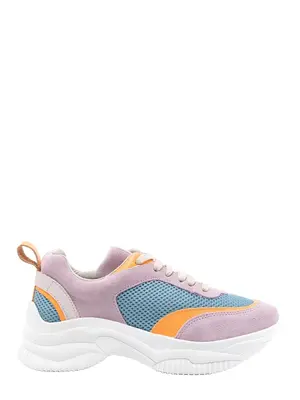 STUDIO CHOFAKIAN Panelled Low-top Sneakers - Purple
