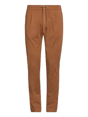 PAOLO PECORA Straight Leg Pants - Brown