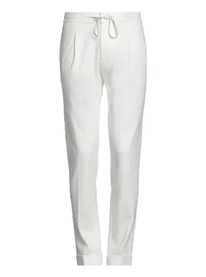PAOLO PECORA PAOLO PECORA Straight Leg Pants Off White