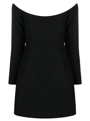 Valentino Garavani Off-shoulder Minidress - Black