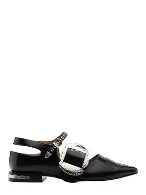Toga Buckle Detail Pumps - Black