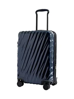 Tumi International Expandable Four-wheeled Carry-on Suitcase - Navy