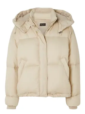 Loro Piana Suter Hooded Quilted Down Jacket - Neutrals