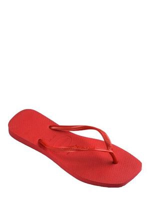 Havaianas Havaianas Slim Square Flip Flop Ruby Red