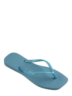 Havaianas Havaianas Slim Square Flip Flop Tranquility Blue