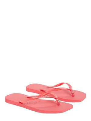 Havaianas Havaianas Slim Square Flip Flop Tropical Coral