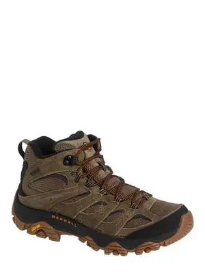Merrell Moab 3 Mid Waterproof Hiking Shoes - Dark Olive