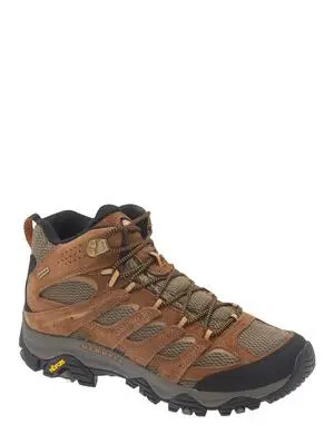 Merrell Moab 3 Mid Waterproof Hiking Shoes - Earth