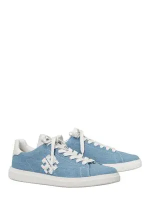 Tory Burch Tory Burch Howell Court Sneaker Light Denim / Titanium White