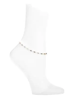 VIDAKUSH Crystal Station Anklet - Gold