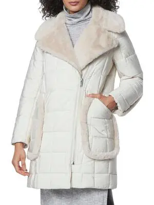 Andrew Marc Astor Quilted Coat - Birch