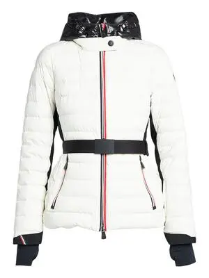 Moncler Bruche Hooded Down Ski Jacket - White