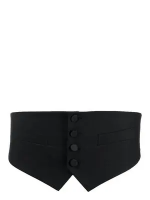 Dsquared2 Button-front Cummerbund - Black