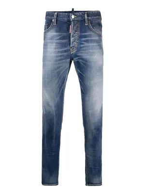 Dsquared2 Slim-cut Denim Jeans - Blue