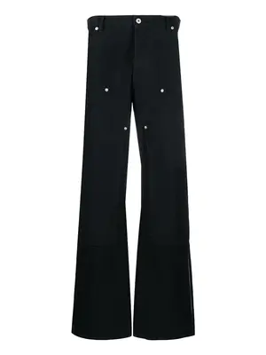 Heron Preston Mid-rise Straight Leg Jeans - Black