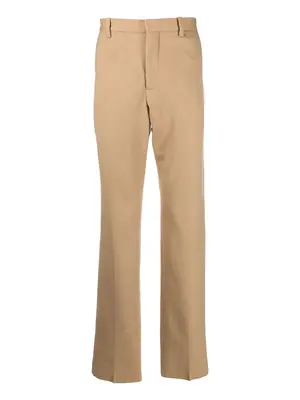 OFF-WHITE Off-White Slim-Cut Tailored Cashmere Trousers