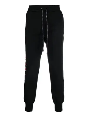 MAUNA KEA Heritage Macro Logo Track Pants - Black