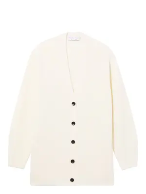 Proenza Schouler White Label Long-length Knitted Cardigan - Neutrals