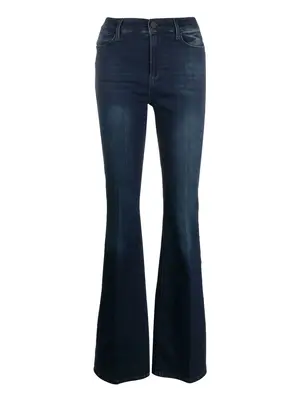 FRAME Low-Rise Flare Jeans