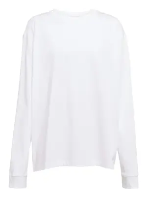 THE ROW Ciles Long-sleeved Top - White