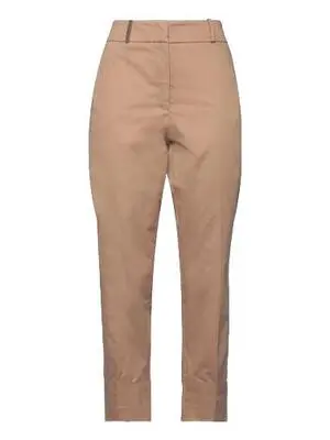 Peserico Tapered High-Waisted Pants Beige