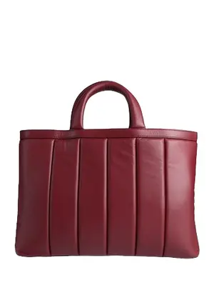 Dunhill Leather Shopper Bag Red