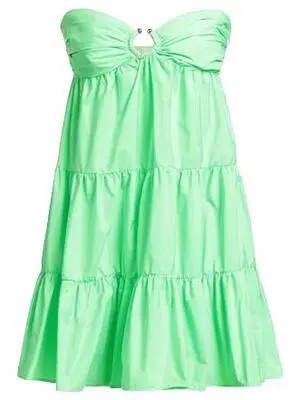 ANIYE BY Mini Flared Dress Acid Green