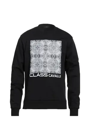 Roberto Cavalli Cotton Sweatshirt Black