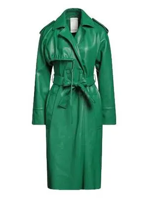 THEMOIRE THEMOIRÈ Overcoat Green