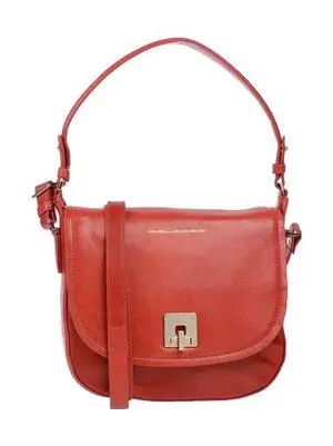 PIQUADRO Crossbody Bag In Leather - Red