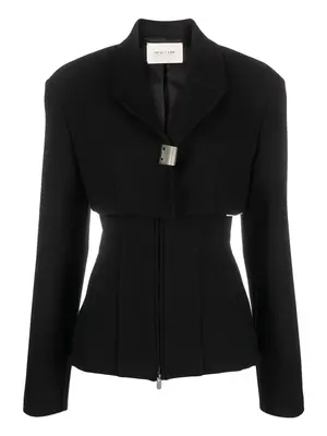 1017 Alyx 9sm Layered-design Zipped Jacket - Black