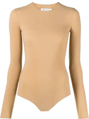 MAISON MARGIELA Maison Margiela Half-Transparent Bodysuit